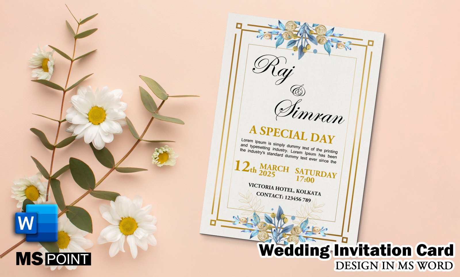 Crafting Personalized Wedding Invitations with MS Word